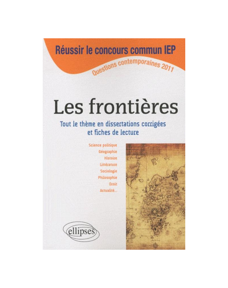 Dissertations sur Les frontières - Thème au programme du concours ...
