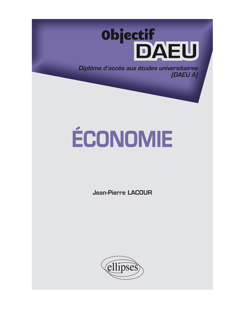 Économie - DAEU A