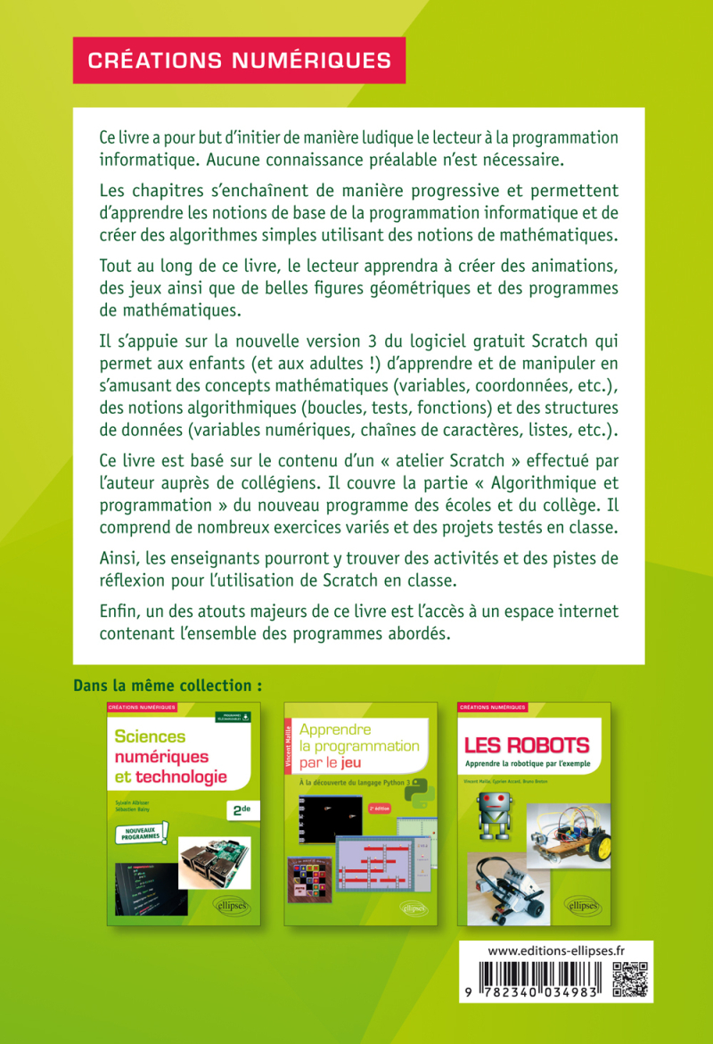 Apprendre à programmer avec Scratch 3 - Jeux et applications ...