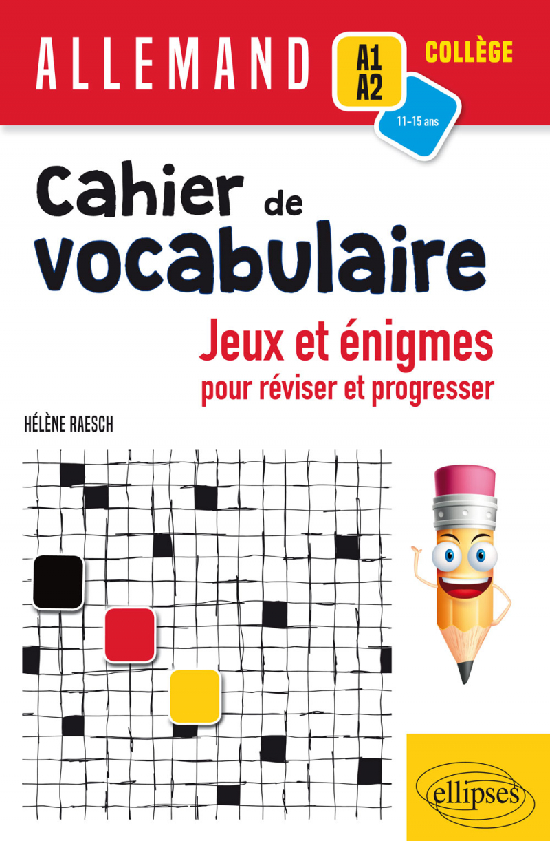 Allemand - Cahier de vocabulaire - Jeux et énigmes pour réviser et pour ...