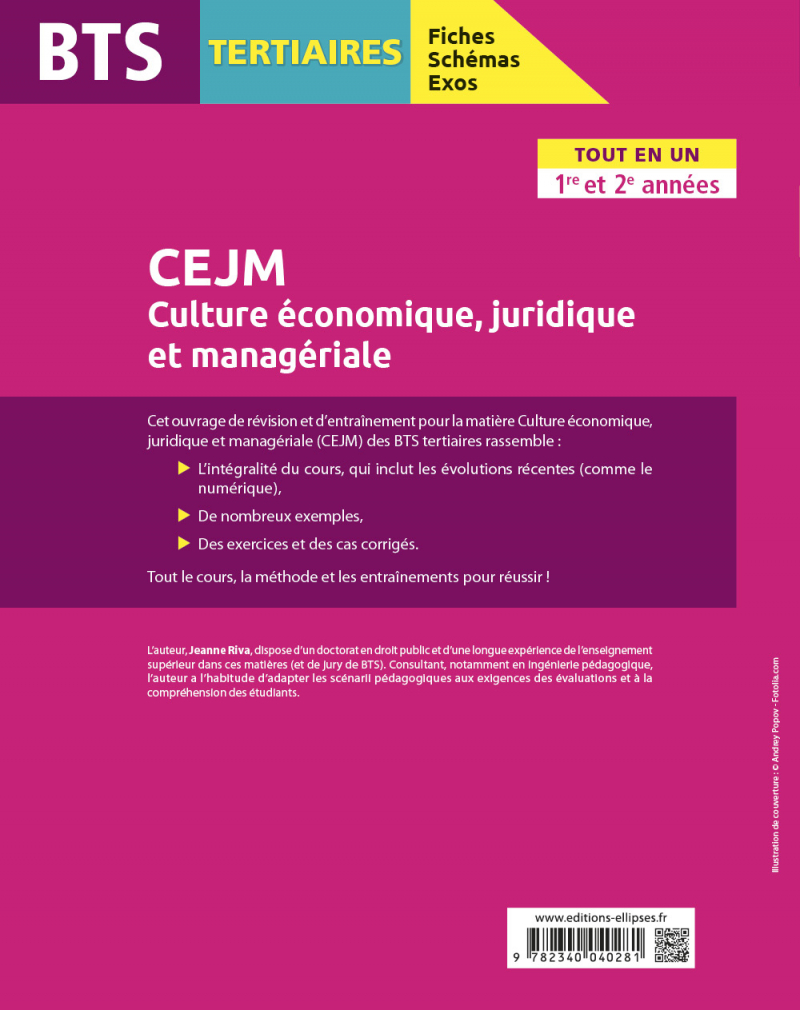 BTS tertiaires - CEJM - Culture économique, juridique et managériale