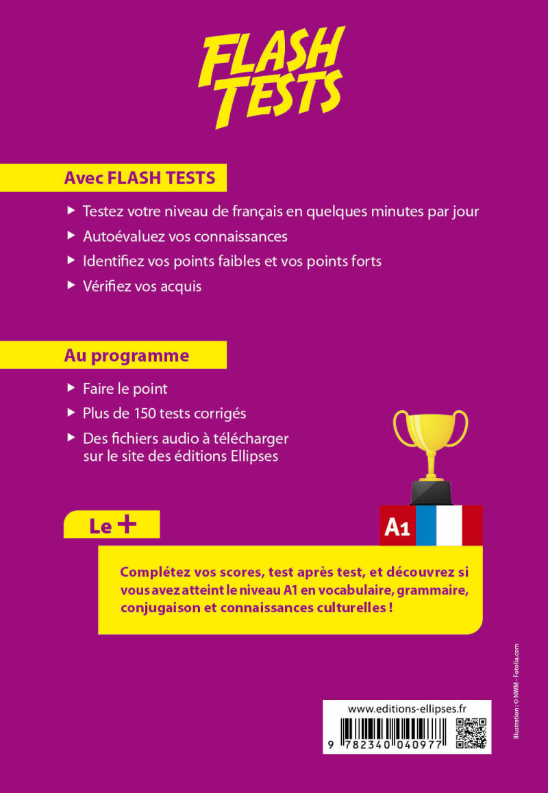 FLE (français langue étrangère) Flash Tests. A1. Testez votre niveau de ...