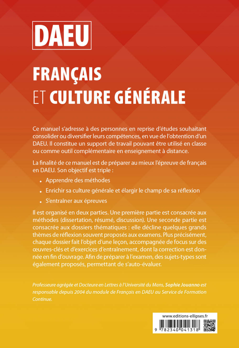 DAEU Français et Culture générale