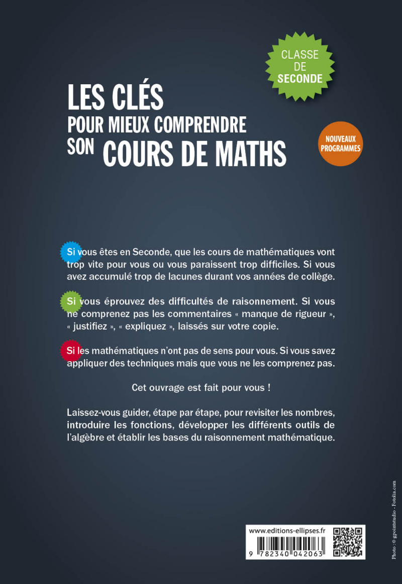 Les clés pour mieux comprendre son cours de maths - Seconde - Nouveaux ...