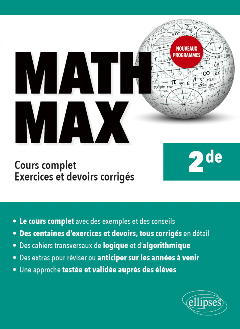 Math Max - Seconde - Cours complet, exercices et devoirs corrigés ...