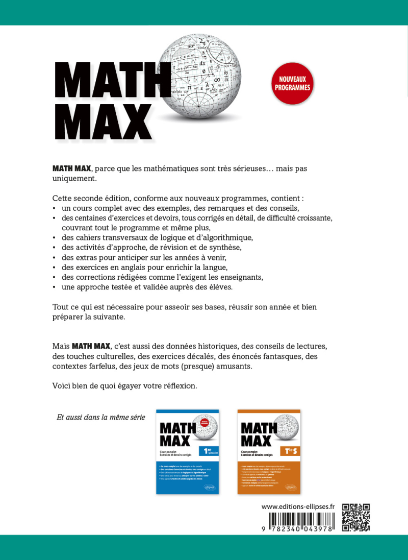 Math Max - Seconde - Cours complet, exercices et devoirs corrigés ...