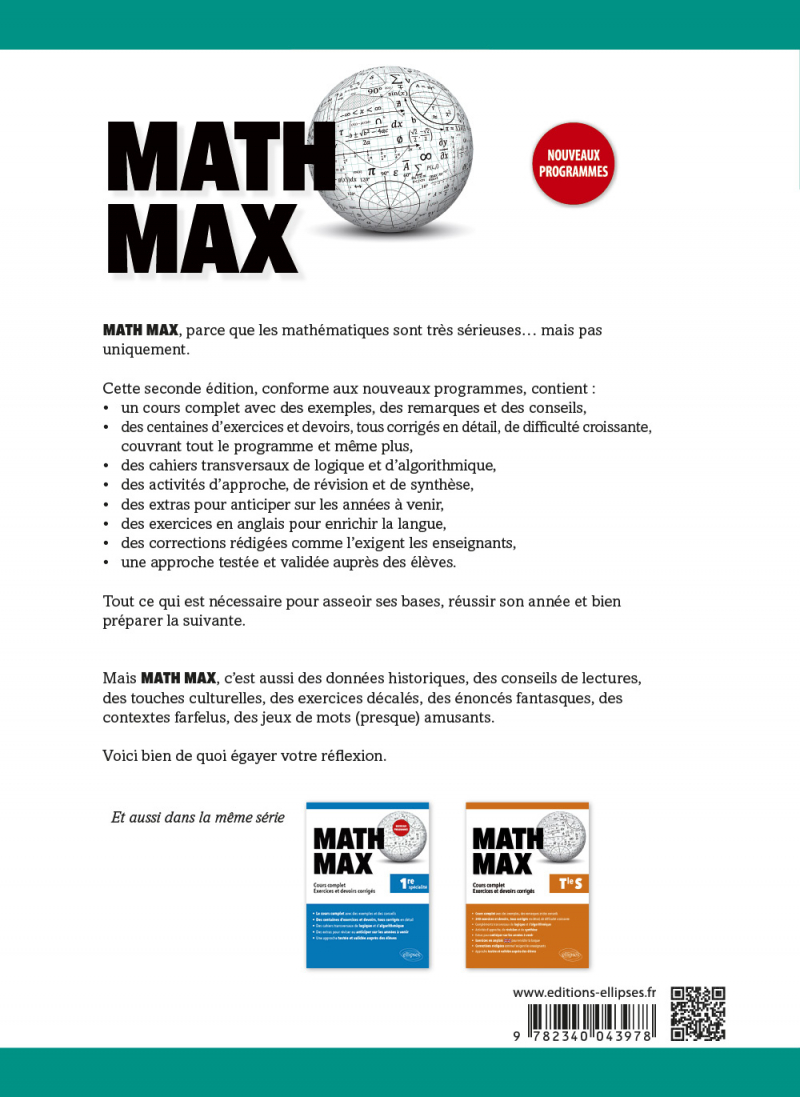 Math Max - Seconde - Cours complet, exercices et devoirs corrigés ...