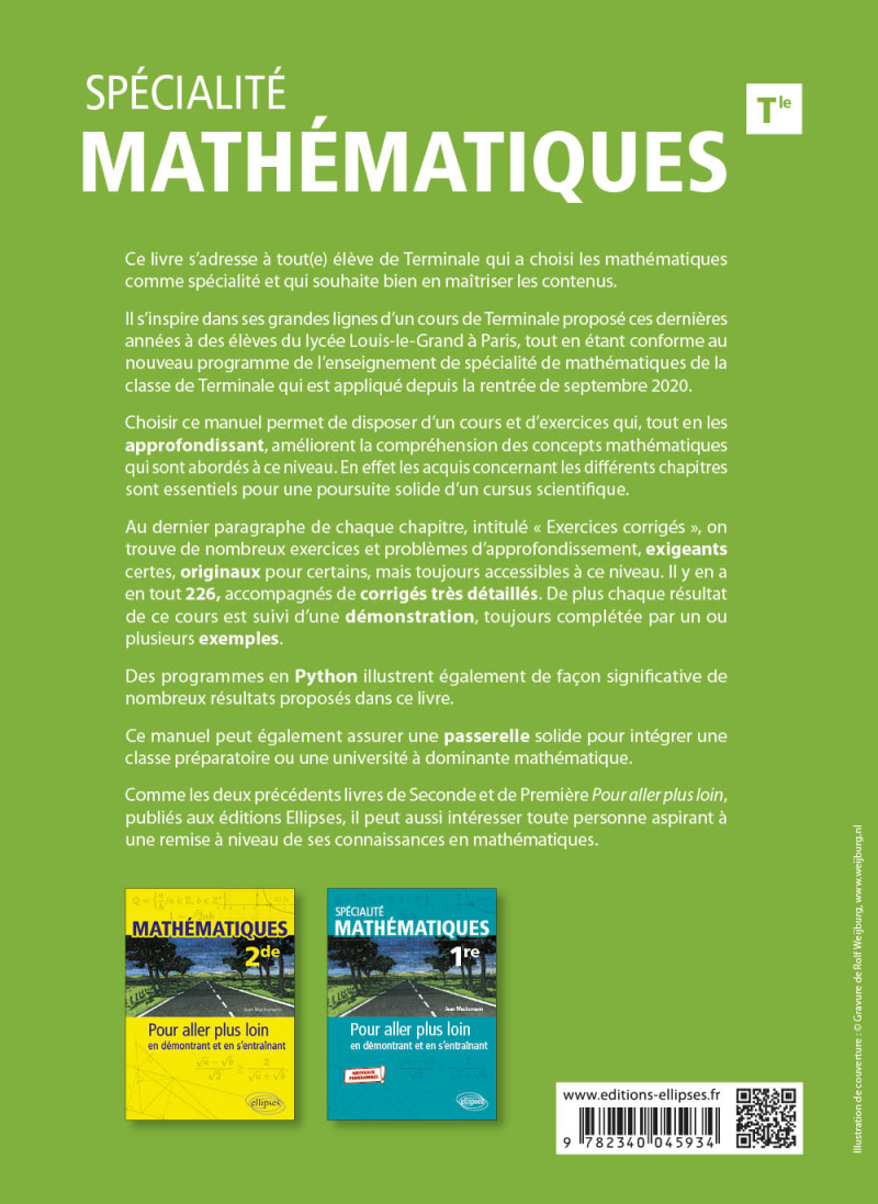 Spécialité Mathématiques - Terminale - Pour aller plus loin en ...