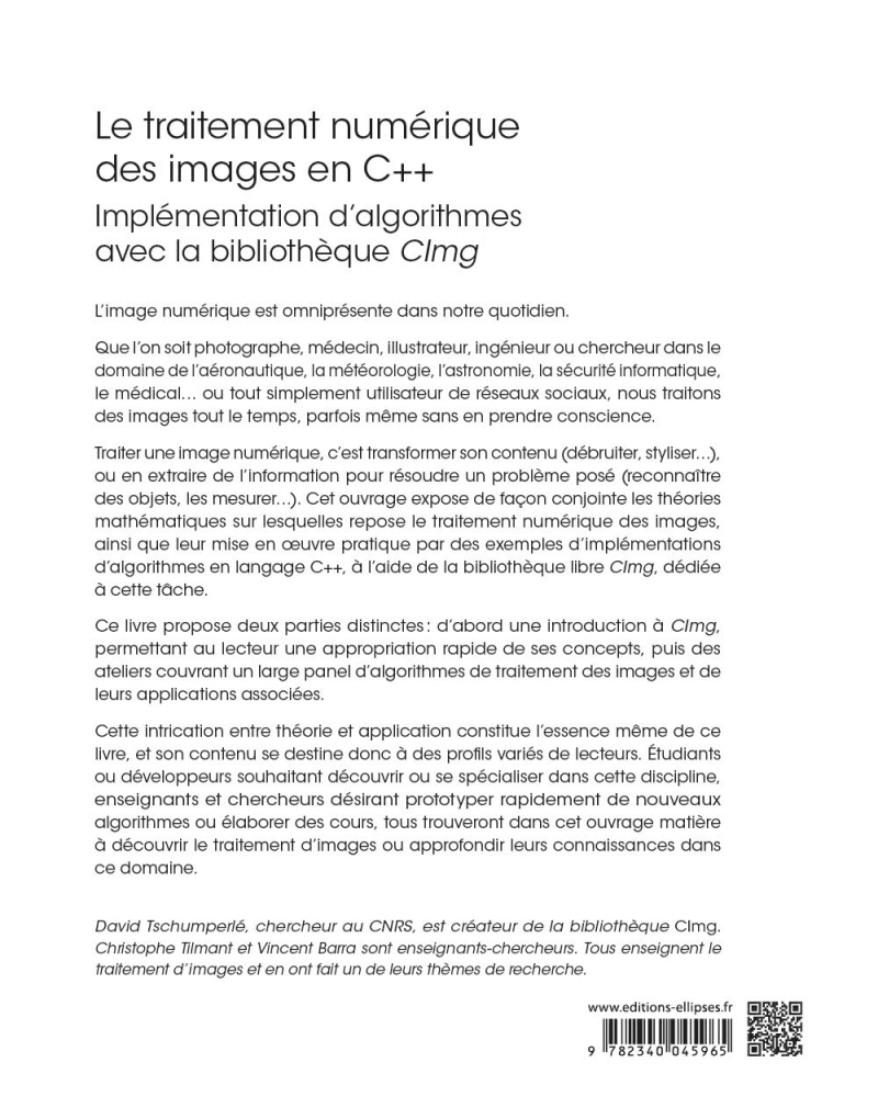 Le traitement numérique des images en C++ - Implémentation d ...