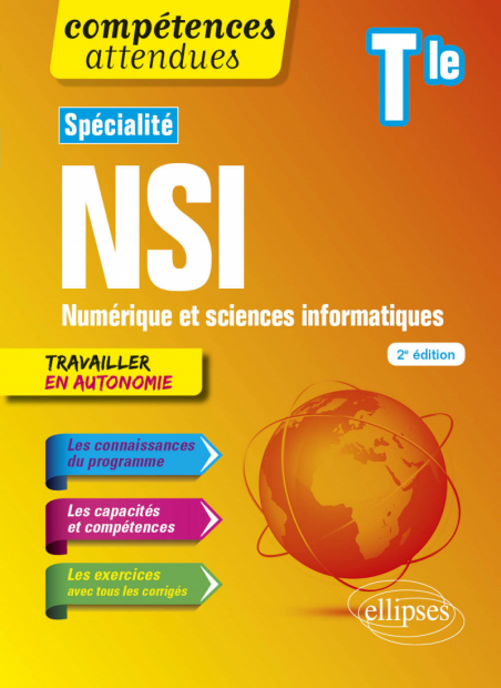 Spécialité NSI - Numérique et sciences informatiques - Terminale - 2e ...