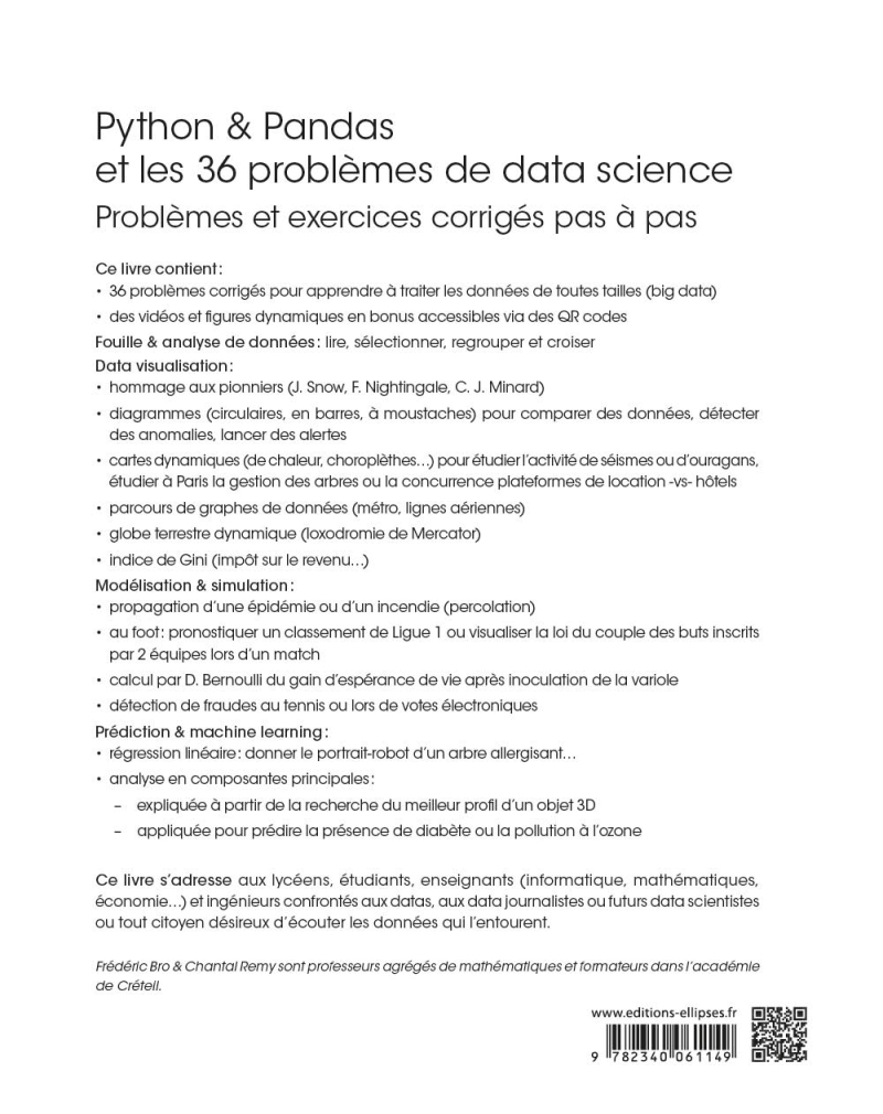 Python & Pandas et les 36 problèmes de data science - Problèmes et ...