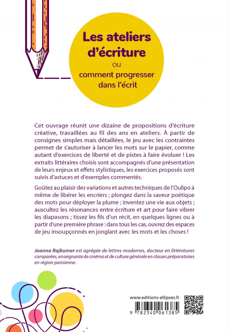 Les ateliers d'écriture ou comment progresser dans l'écrit. Écrire en ...