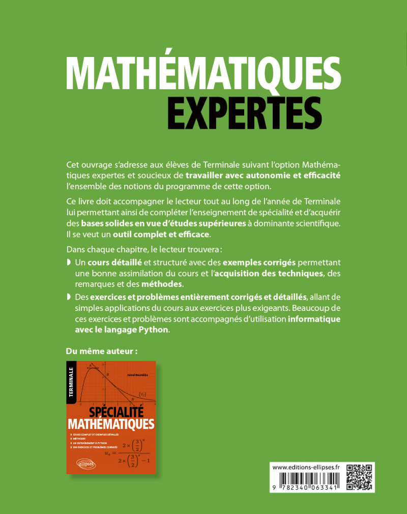 Mathématiques expertes - Terminale - Cours complet et exemples ...