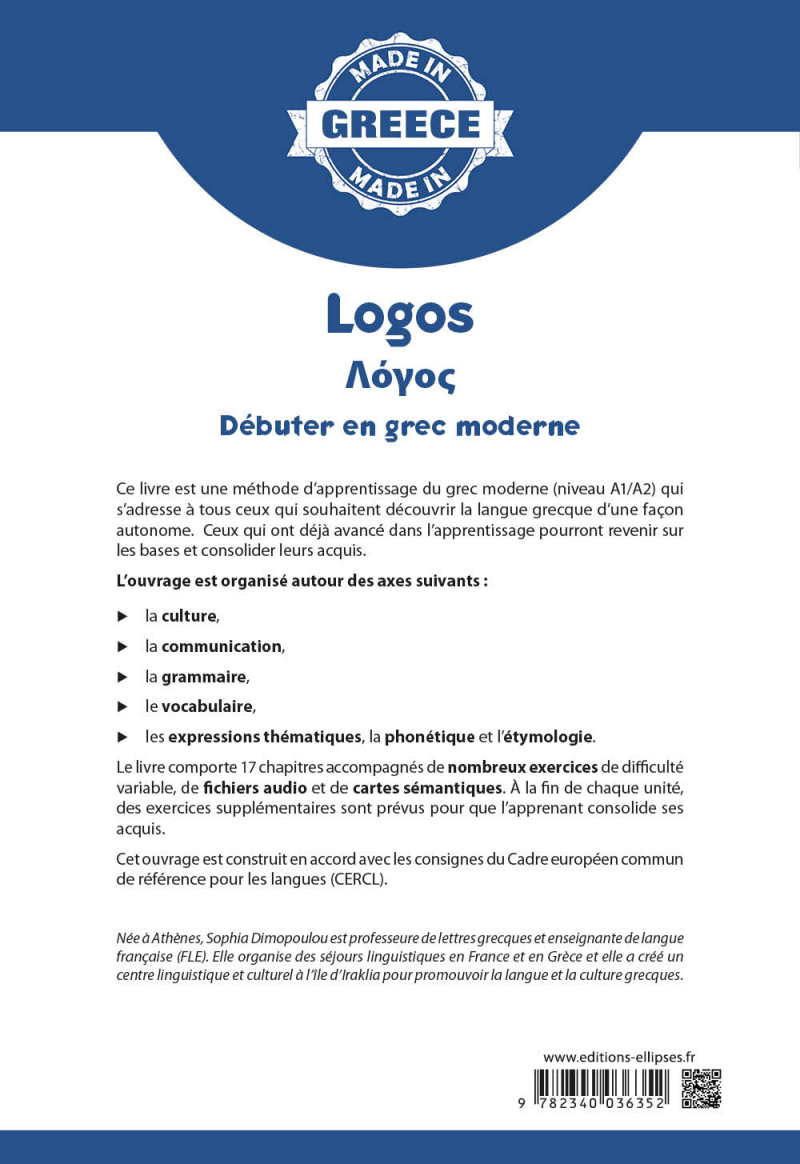 Logos - Débuter en grec moderne - A1/A2