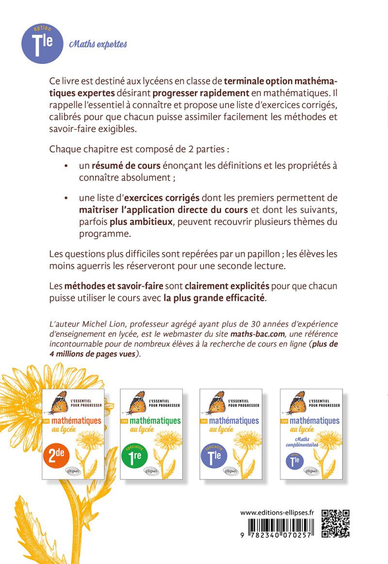 Les mathématiques au lycée - Option Maths expertes Terminale - L ...