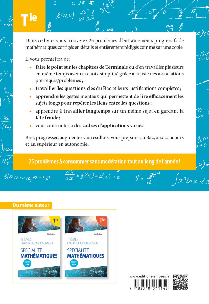 Spécialité Mathématiques - Terminale - Problèmes corrigés d ...