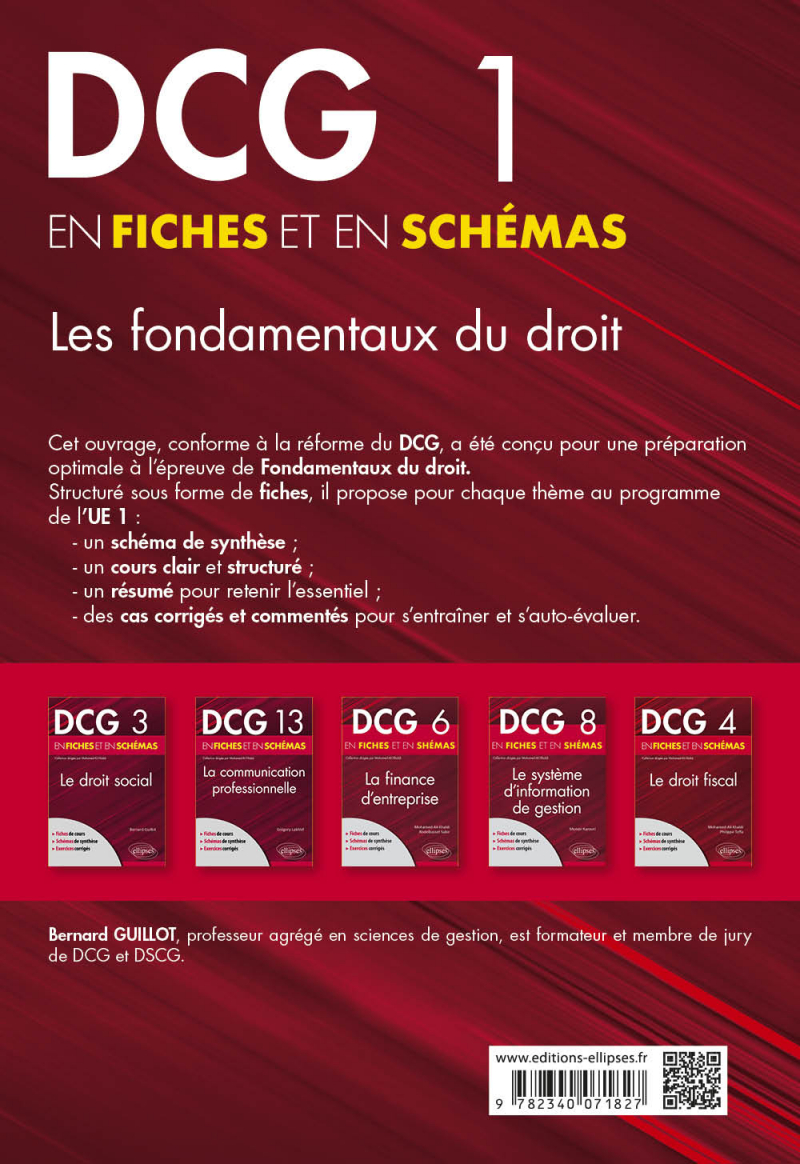DCG 1 - Les fondamentaux du droit en fiches et en schémas