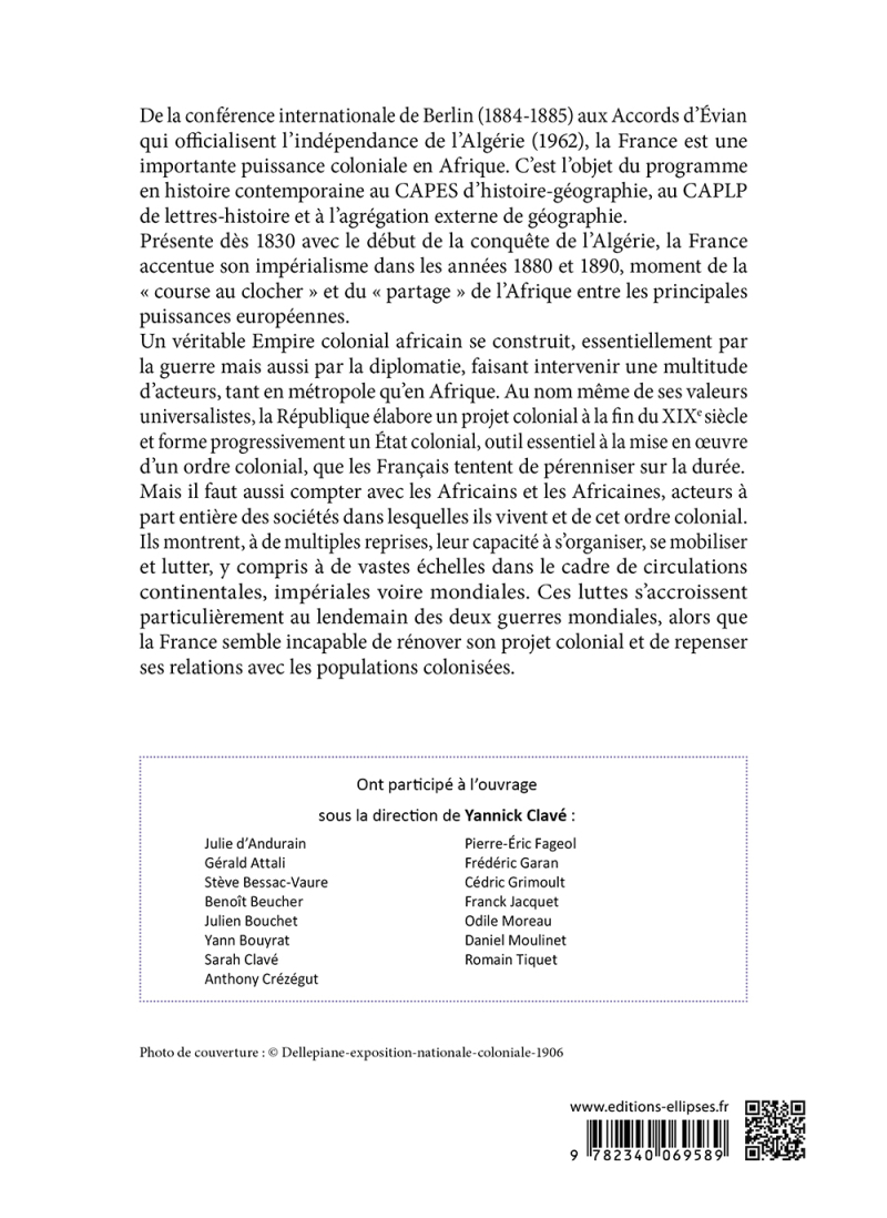 L'Empire colonial français en Afrique : Métropole et colonies, sociétés ...