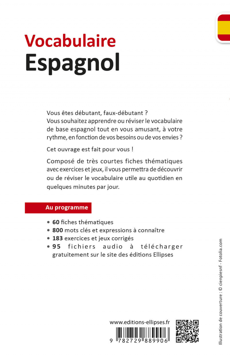Vocabulaire espagnol de base. Niveau débutant. Avec fichiers audio et ...