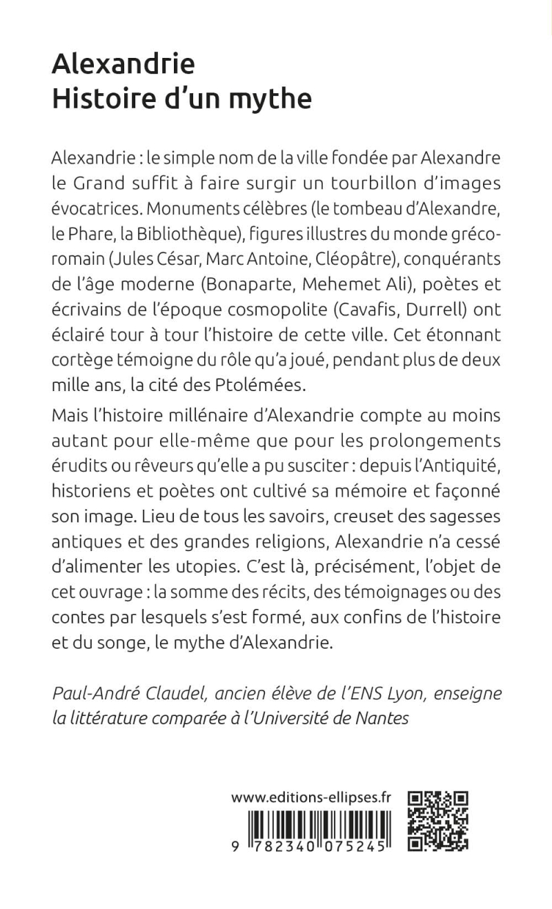 Alexandrie - Histoire d'un mythe