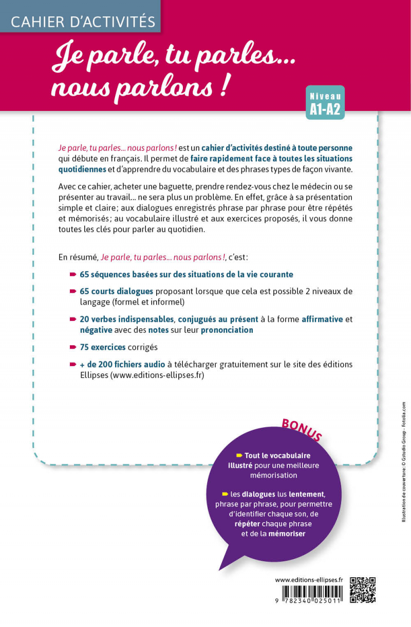 FLE. Je parle, tu parles, nous parlons... 65 séquences pour parler ...