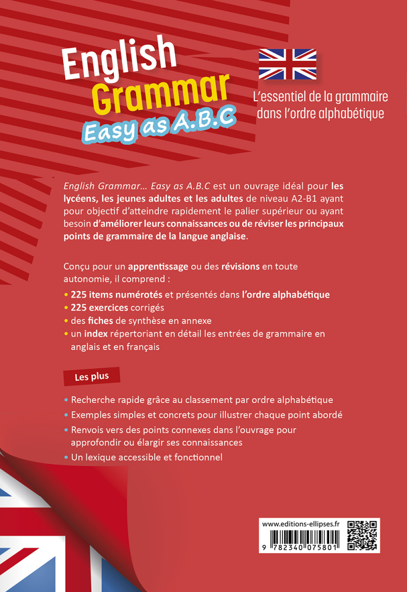 English Grammar. Easy as A.B.C - L’essentiel de la grammaire dans l ...