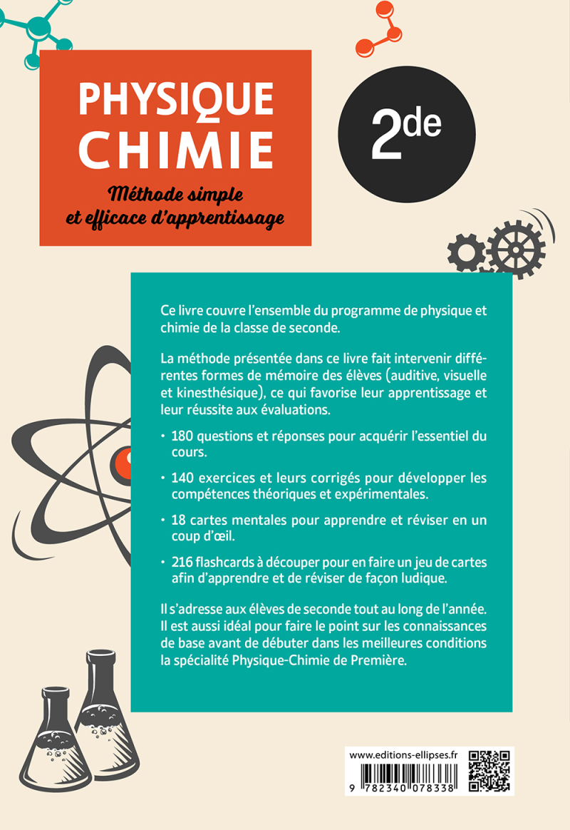 Physique-chimie - Seconde - Méthode simple et efficace d'apprentissage - Questions-réponses ...