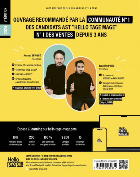 Le Grand Manuel du TAGE MAGE – N°1 DES VENTES - 18 tests blancs + 200 ...