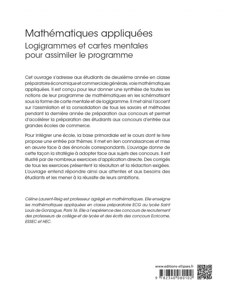 Mathématiques appliquées ECG2 - Logigrammes et cartes mentales pour ...