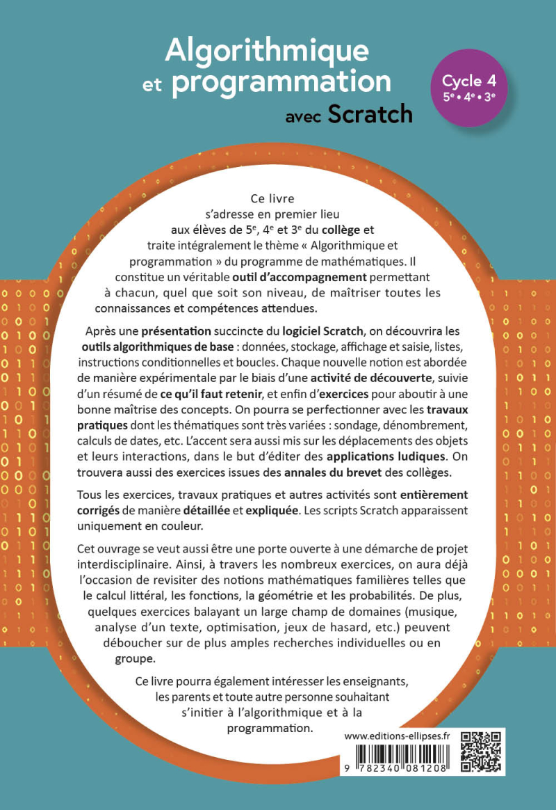 Algorithmique et programmation avec Scratch - Cycle 4 (5e-4e-3e) - 2e ...