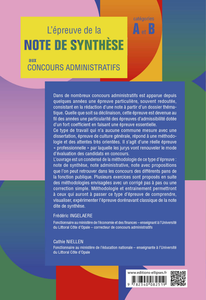 L'épreuve de la note de synthèse aux concours administratifs ...