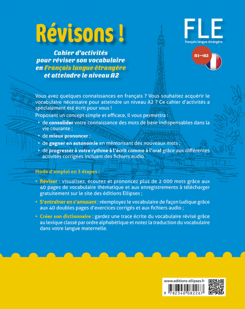 Révisons ! FLE A1-A2 - Cahier d’activités pour réviser son vocabulaire ...