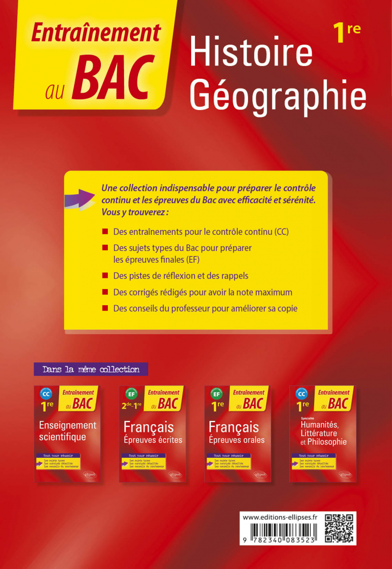Histoire-Géographie. Première