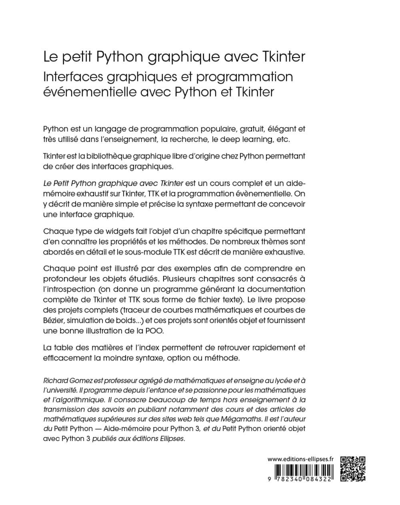 Le petit Python graphique avec Tkinter - Interfaces graphiques et ...