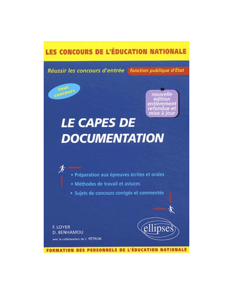 Le Capes de documentation - concours externes et internes - Nouvelle ...
