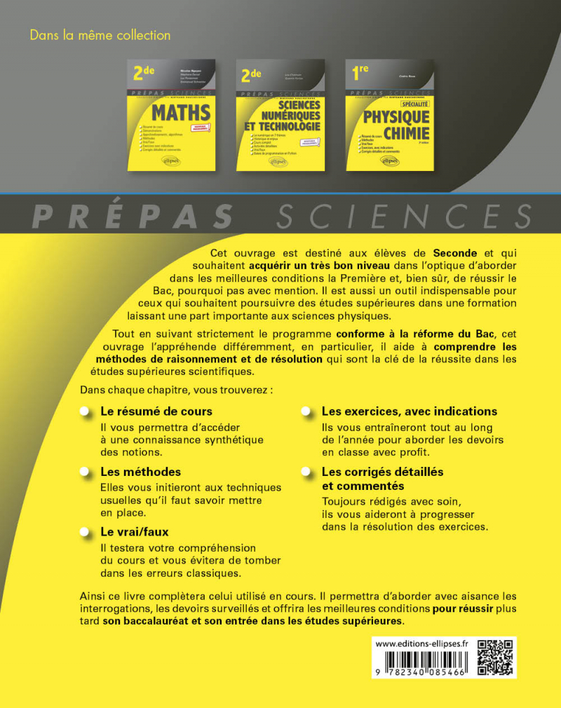 Physique-chimie - Seconde - 3e édition