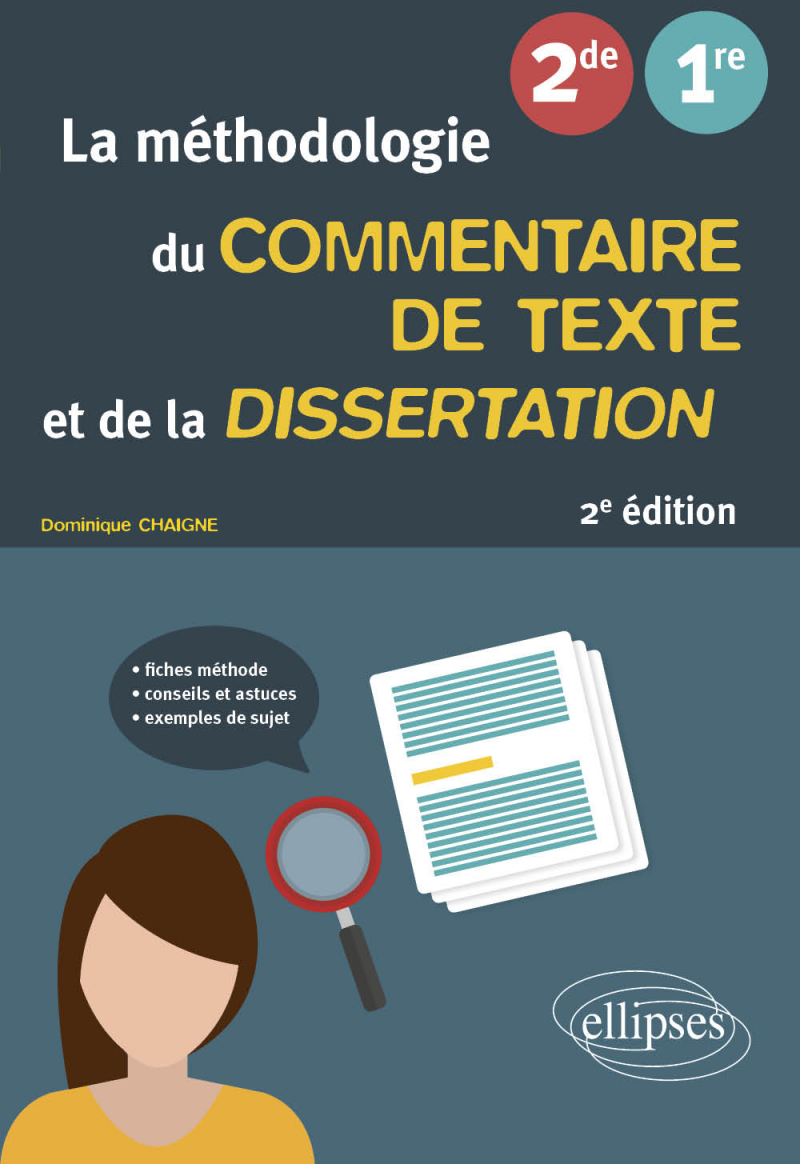 La Méthodologie Du Commentaire De Texte Et De La Dissertation
