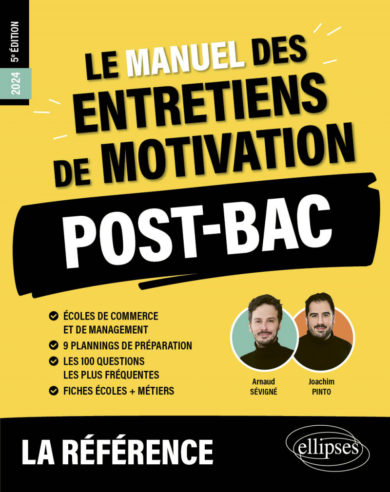 Le Manuel des entretiens de motivation « POST-BAC » - Concours aux ...