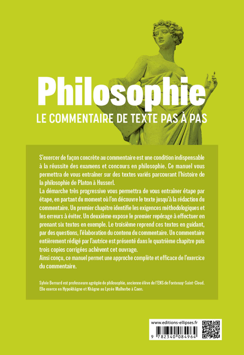 Philosophie. Le commentaire de texte pas à pas. - Méthodologie et ...