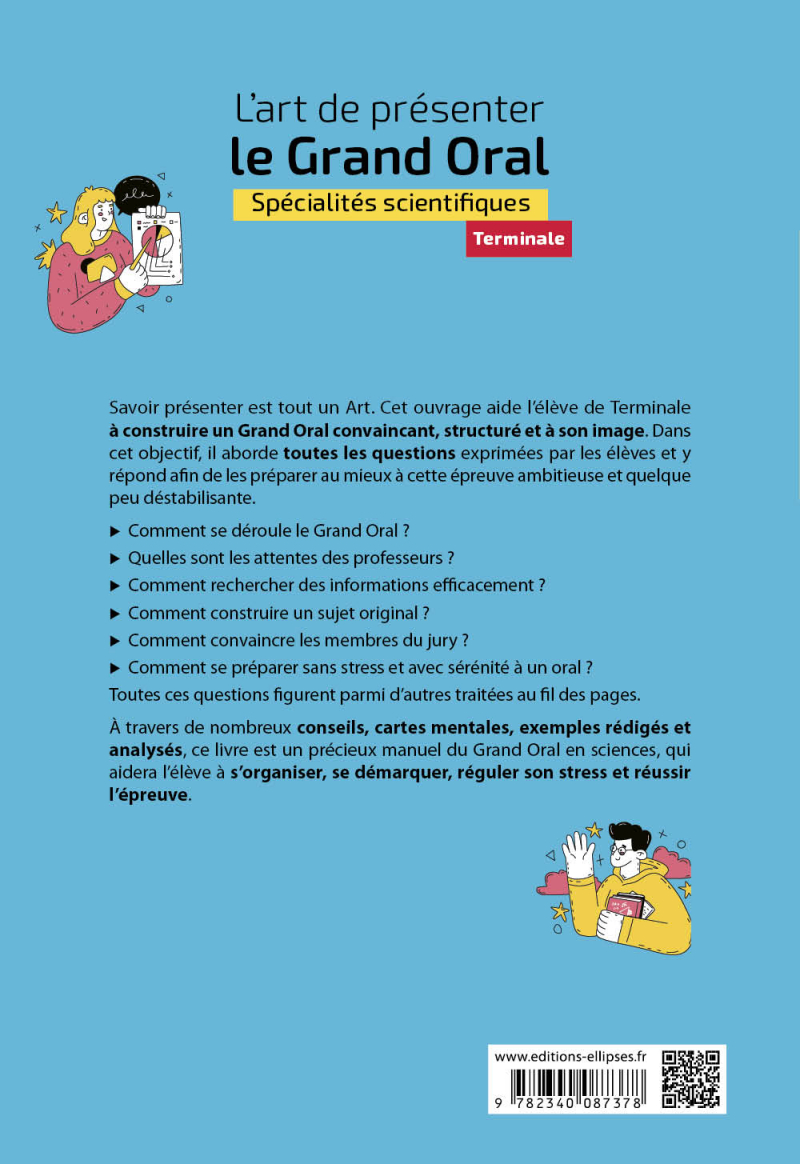 L'art de présenter le Grand Oral - Spécialités scientifiques - Terminale