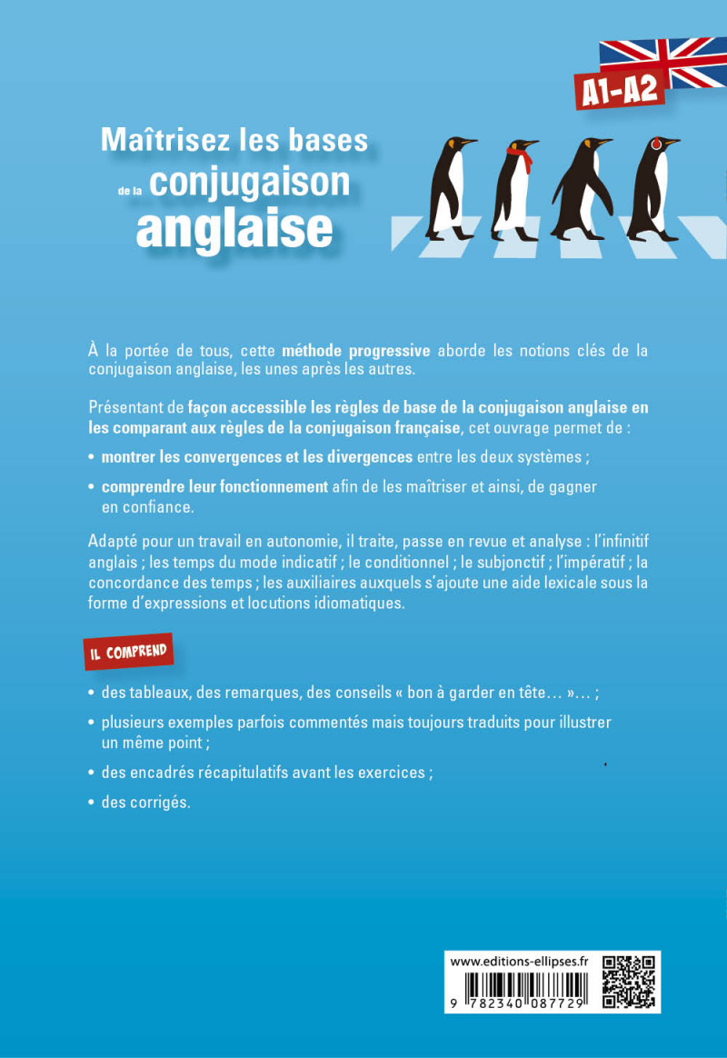 Maîtrisez les bases de la conjugaison anglaise A1-A2 - Les temps ...