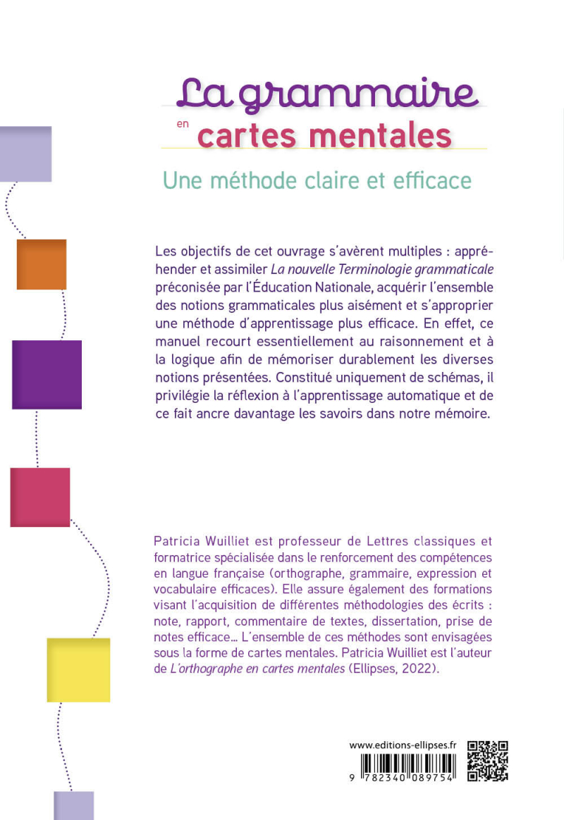 La grammaire en cartes mentales