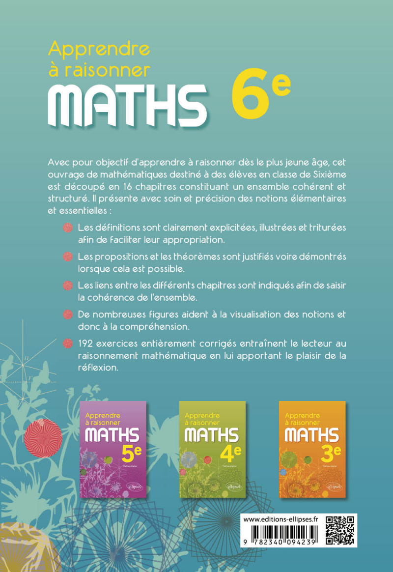 Apprendre à raisonner - Mathématiques - Sixième - 2e édition