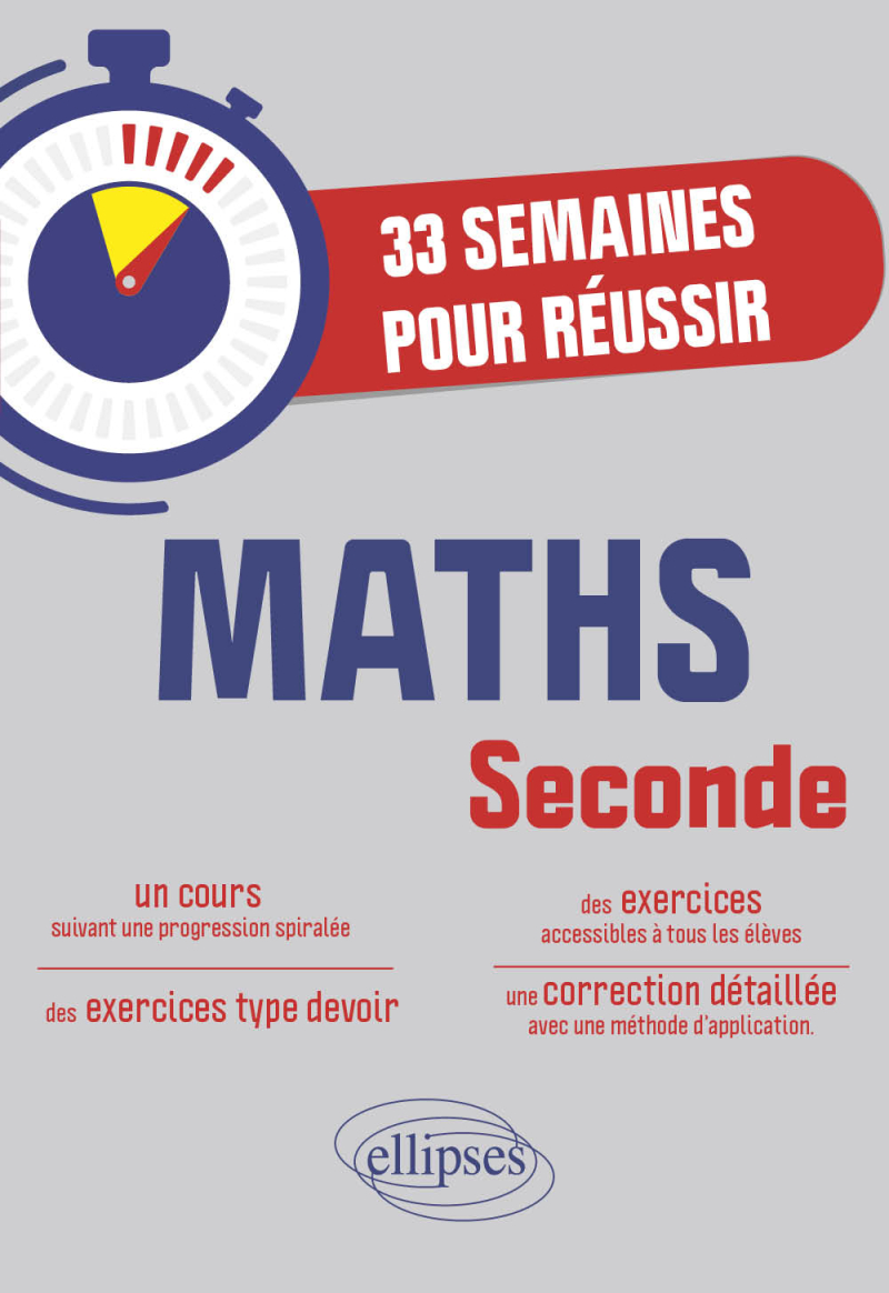 33 semaines pour réussir les Maths en Seconde - Cours suivant une ...