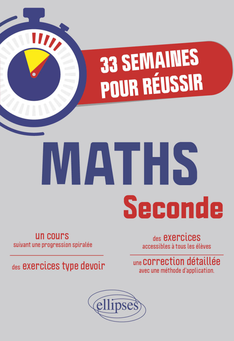 33 semaines pour réussir les Maths en Seconde - Cours suivant une ...