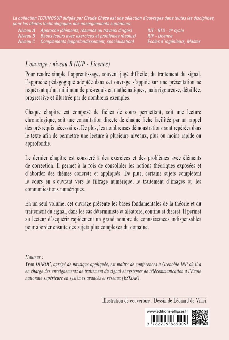 Traitement du signal - L’essentiel en théorie et traitement du signal ...
