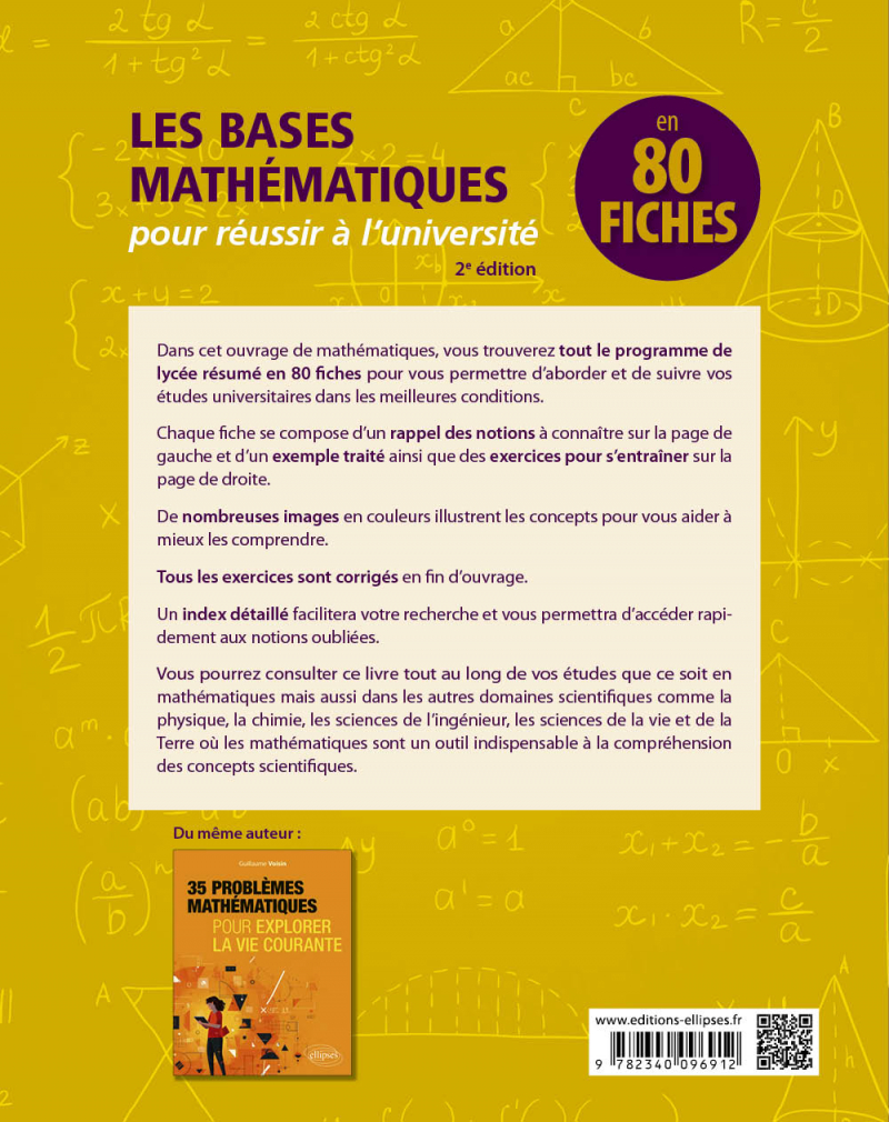Les bases mathématiques pour réussir à l'université en 80 fiches - 2e ...
