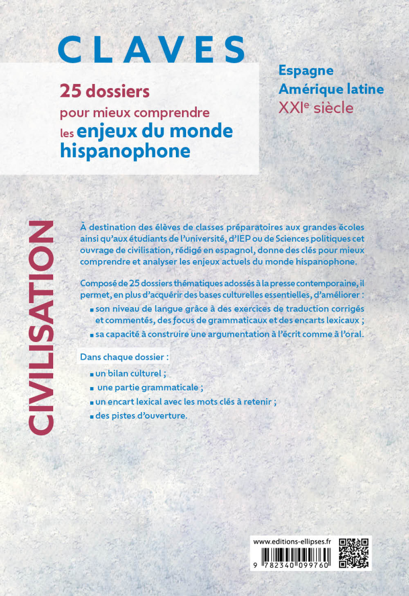 CLAVES. 25 dossiers pour mieux comprendre les enjeux du monde ...