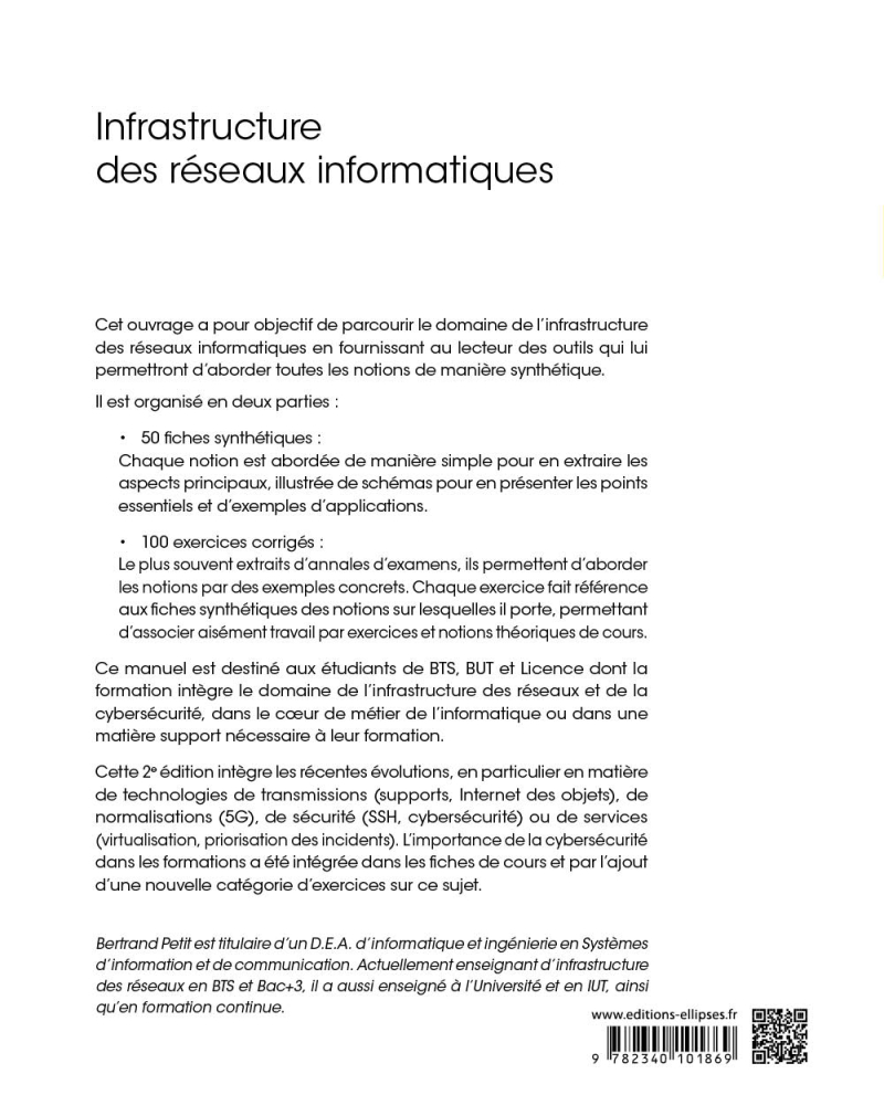 Infrastructure des réseaux informatiques - 50 fiches synthétiques et ...