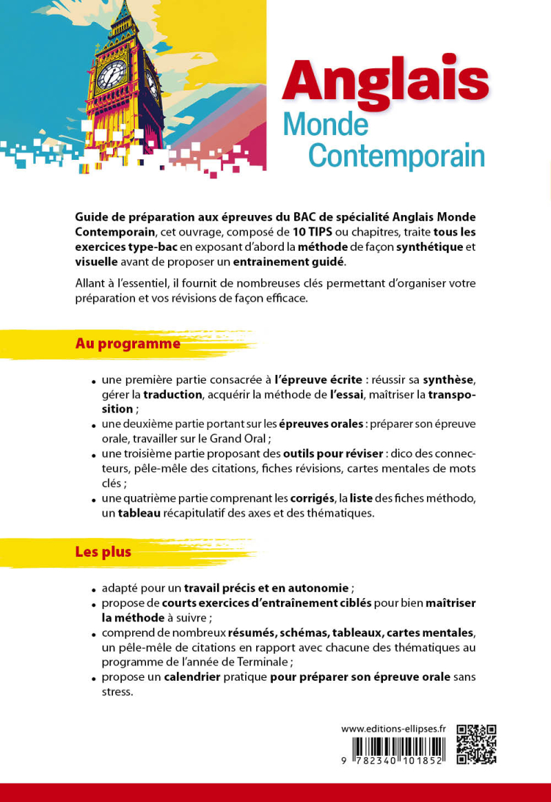 Anglais monde contemporain - Tle (Terminale) - (Spécialité) - BAC - 10 ...